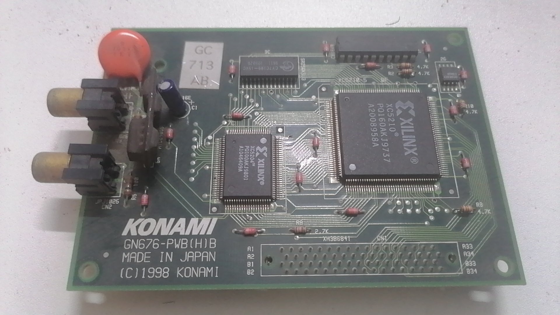 Konami GN676-PWB(H)B Network PCB WORKING #K-8