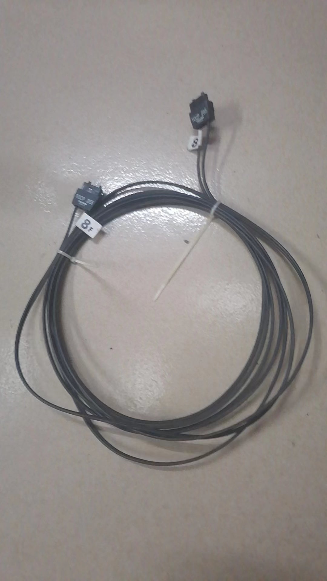 SEGA 8 Ft ARCADE GAME optical fiber TOCP 255 WORKING #6