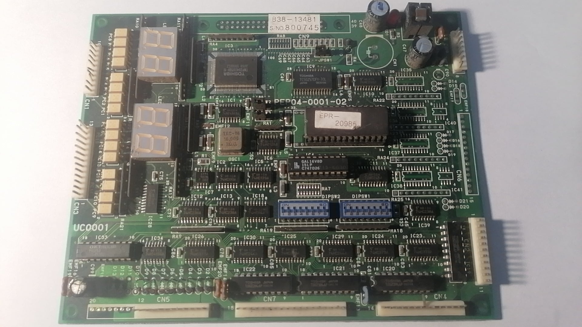 Daytona USA 2 Arcade DRIVE BOARD 838-13481 Working