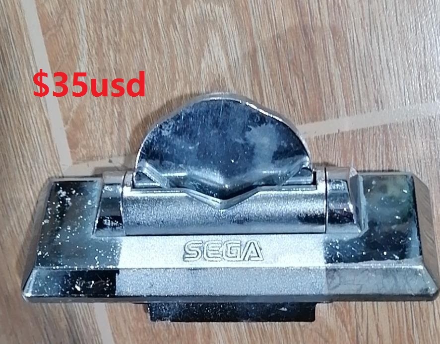 original sega arcade coin entry