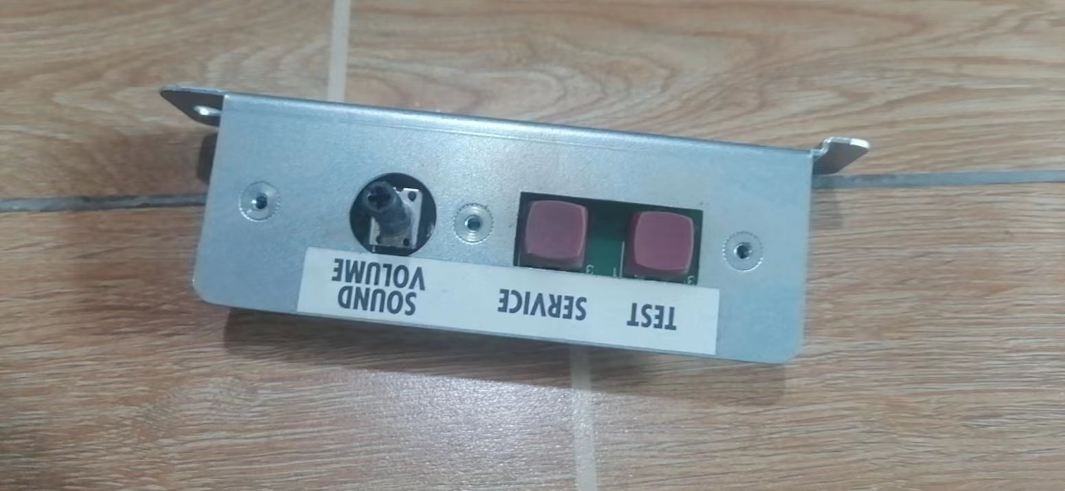SEGA LINDBERGH 2 Spicy cabinet test and service button panel working
