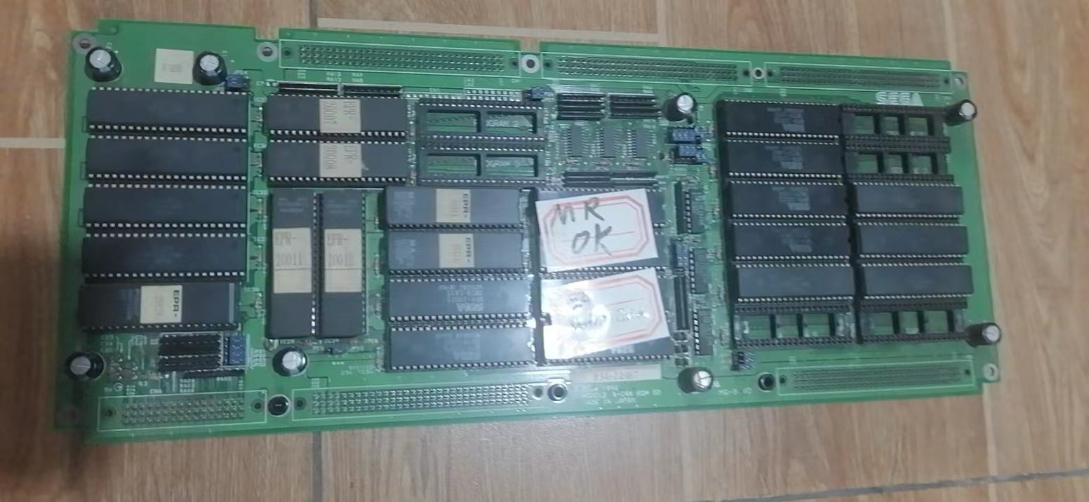 ORIGINAL SEGA MODEL 2 ARCADE Motor Raid ROM BOARD TESTED WORKING