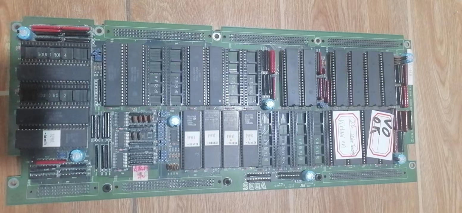 SEGA MODEL 2 ARCADE Virtual On : Cyber Troopers ROM BOARD TESTED WORKI