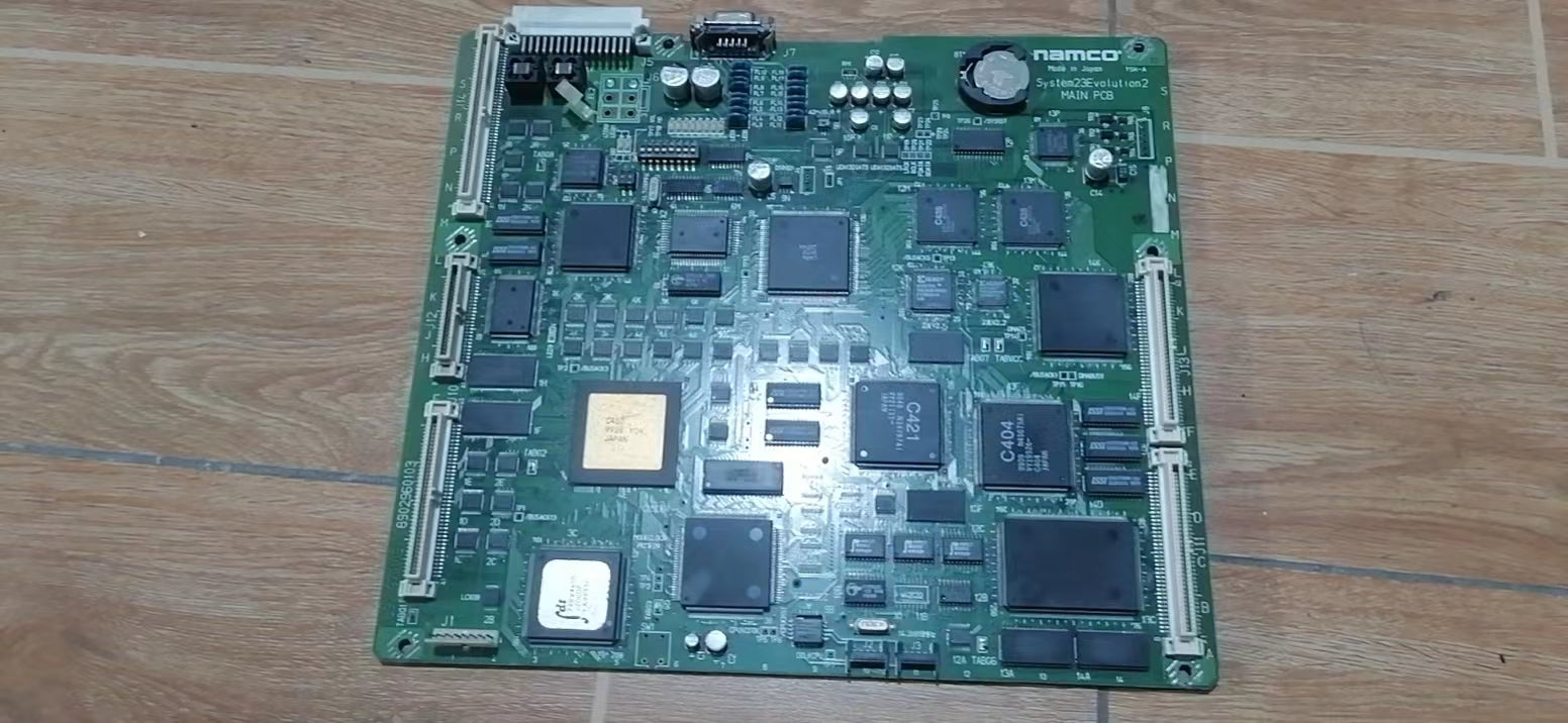 Namco SYSTEM 23 E EVOLUTION 2 MAIN BOARD WORKING