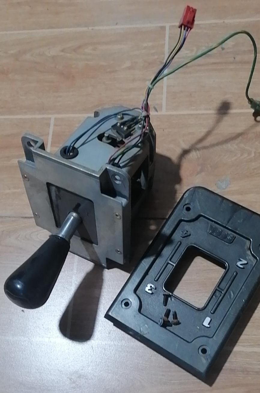 Sega DAYTONA SEGA RALLY Gear Shifter . WORKING